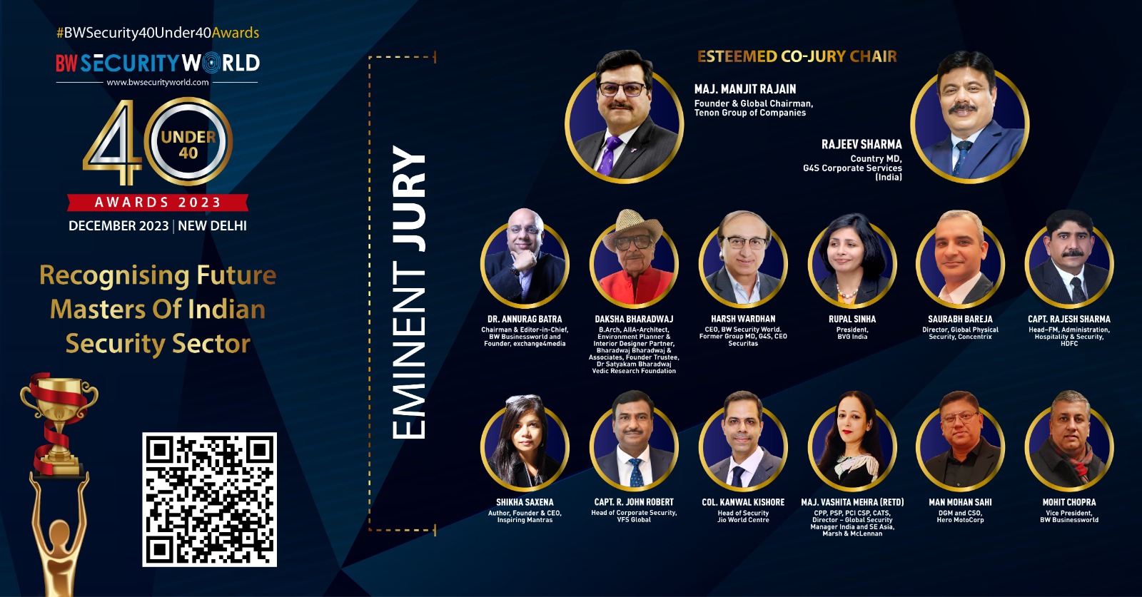 Launch Of Much-Awaited “BW Security World 40 Under 40 Awards 2023” - BW ...