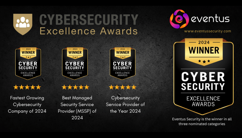 Eventus Security Triumphs At Cybersecurity Excellence Awards 2024, Winning Three Prestigious ...